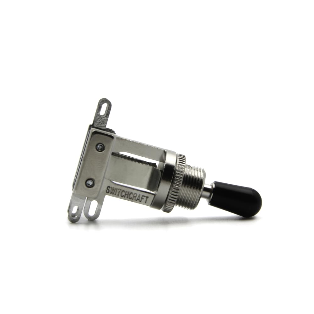 Switchcraft 3 Way Toggle Switch W/Genuine Tip, Short Toggle For Les ...