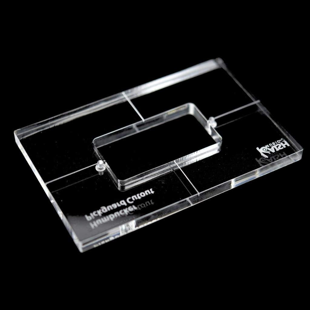 Kaish Acrylic Humbucker Pickup Routing Template Pickup Templates For ...