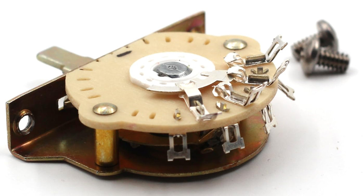 Oak Grigsby 5-Way Blade Switch For Telecaster And Stratocaster, 5-Way ...