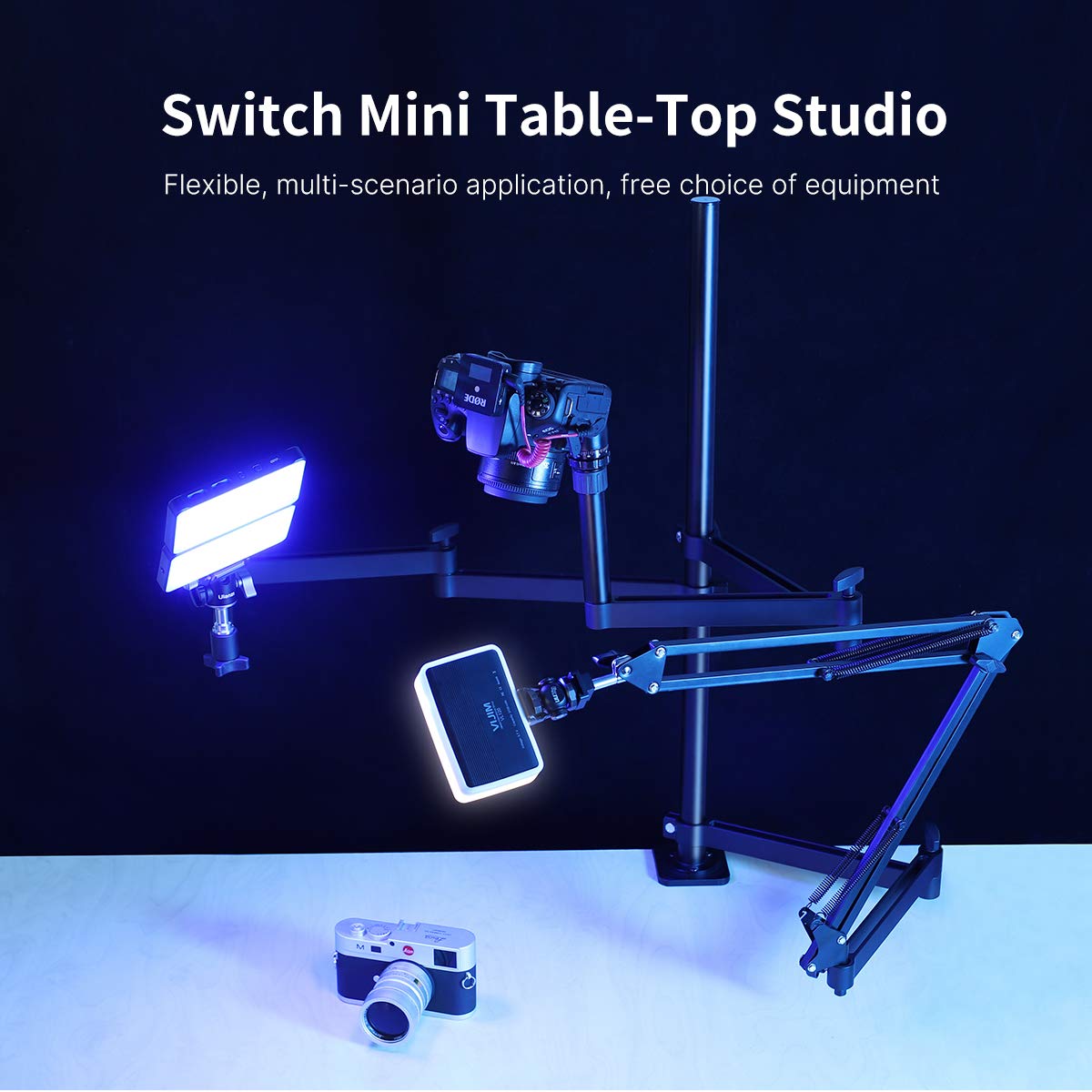 Live Broadcast Boom Arm, Ulanzi Flexible Desk Mount Camera Arm Clamp ...