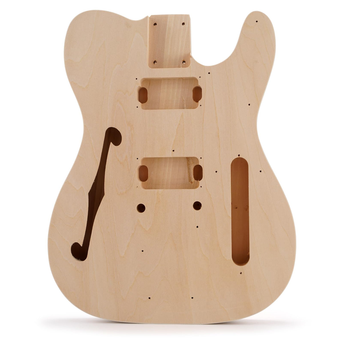 Zeff Diy Electric Guitar Kit With Basswood Body,6 Strings Electric ...