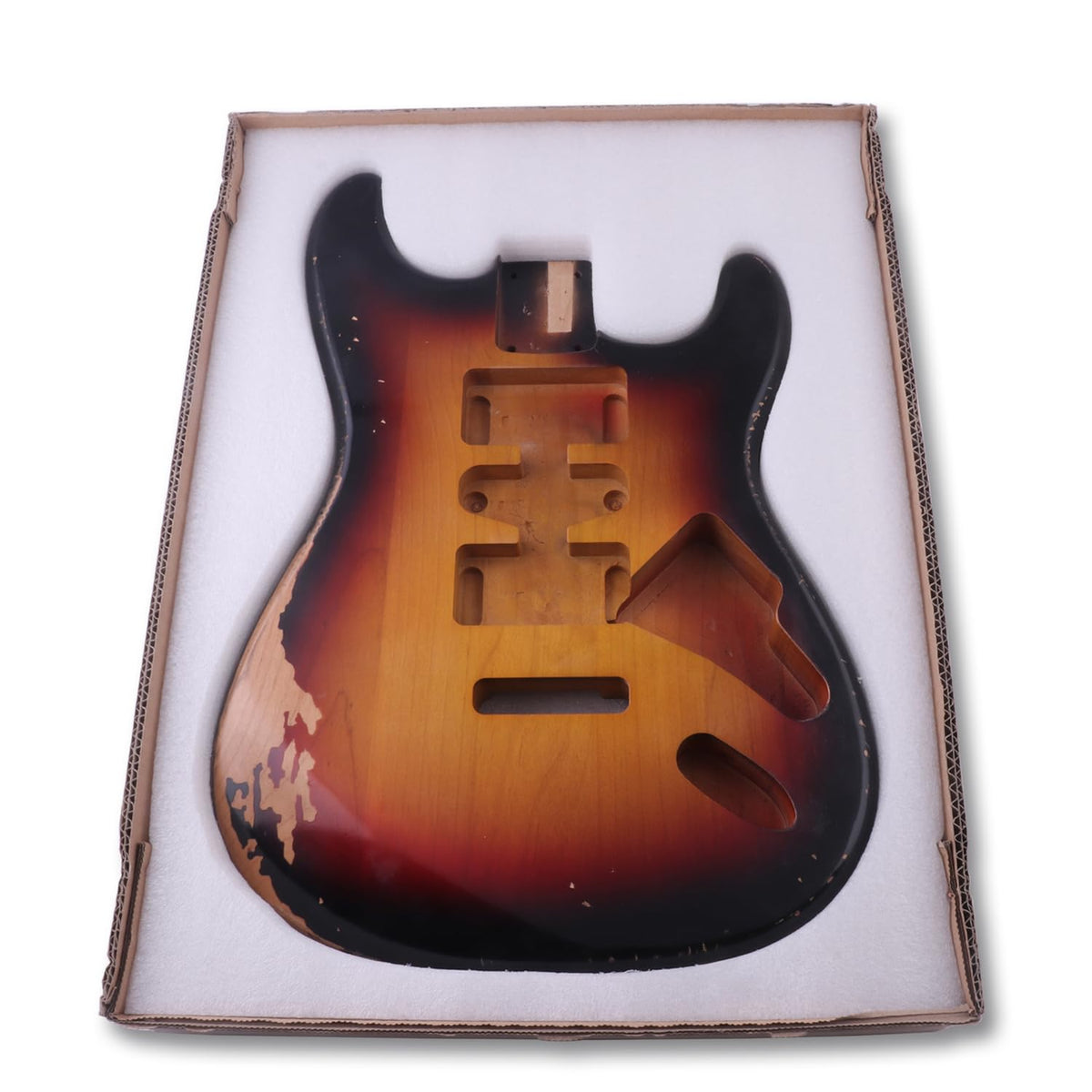 Sunsmile Relic Electric Guitar Body St Style Nitro Alder Diy Guitar ...