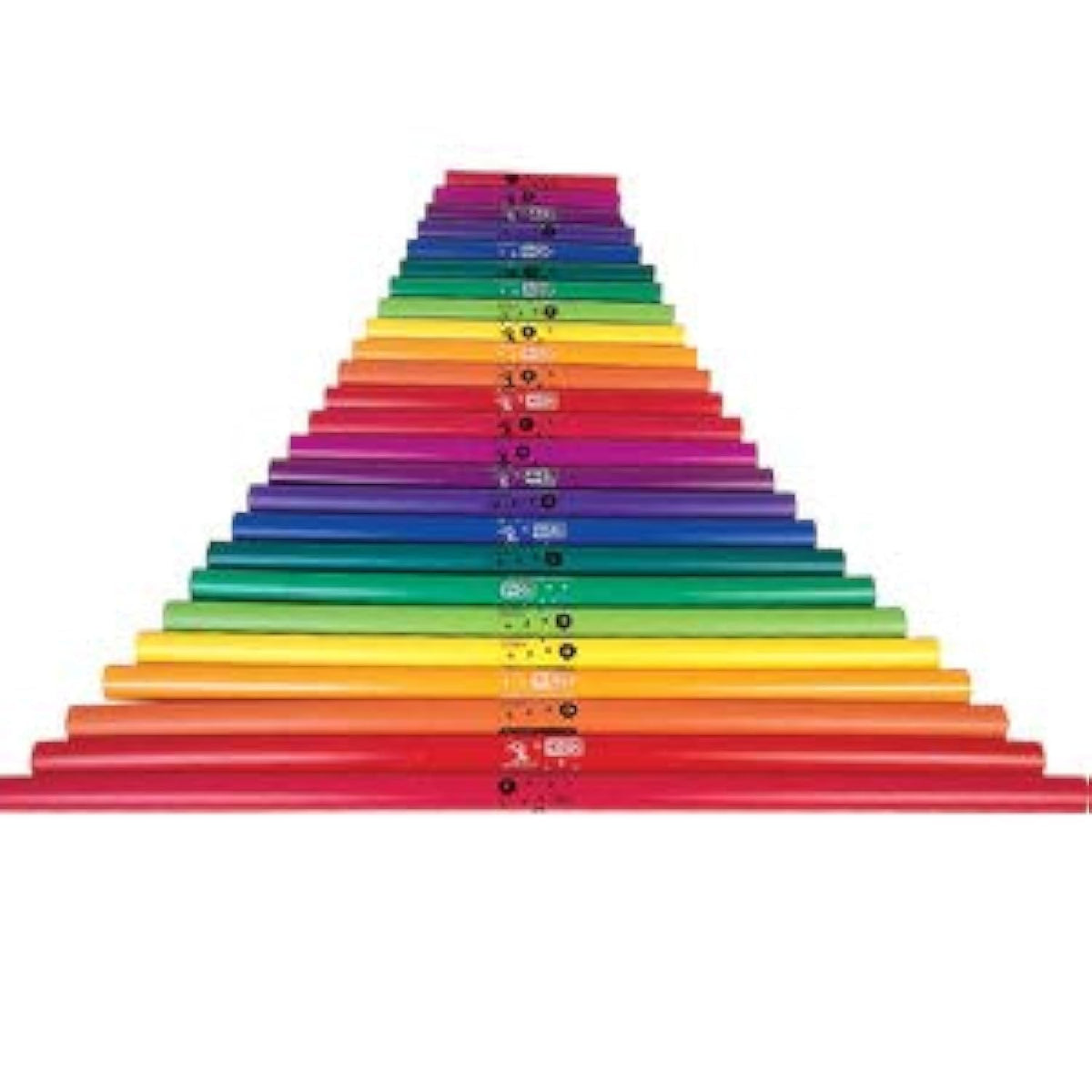 Boomwhacker 32-piece Full Spectrum Set Pitched Percussion Tubes Multic ...