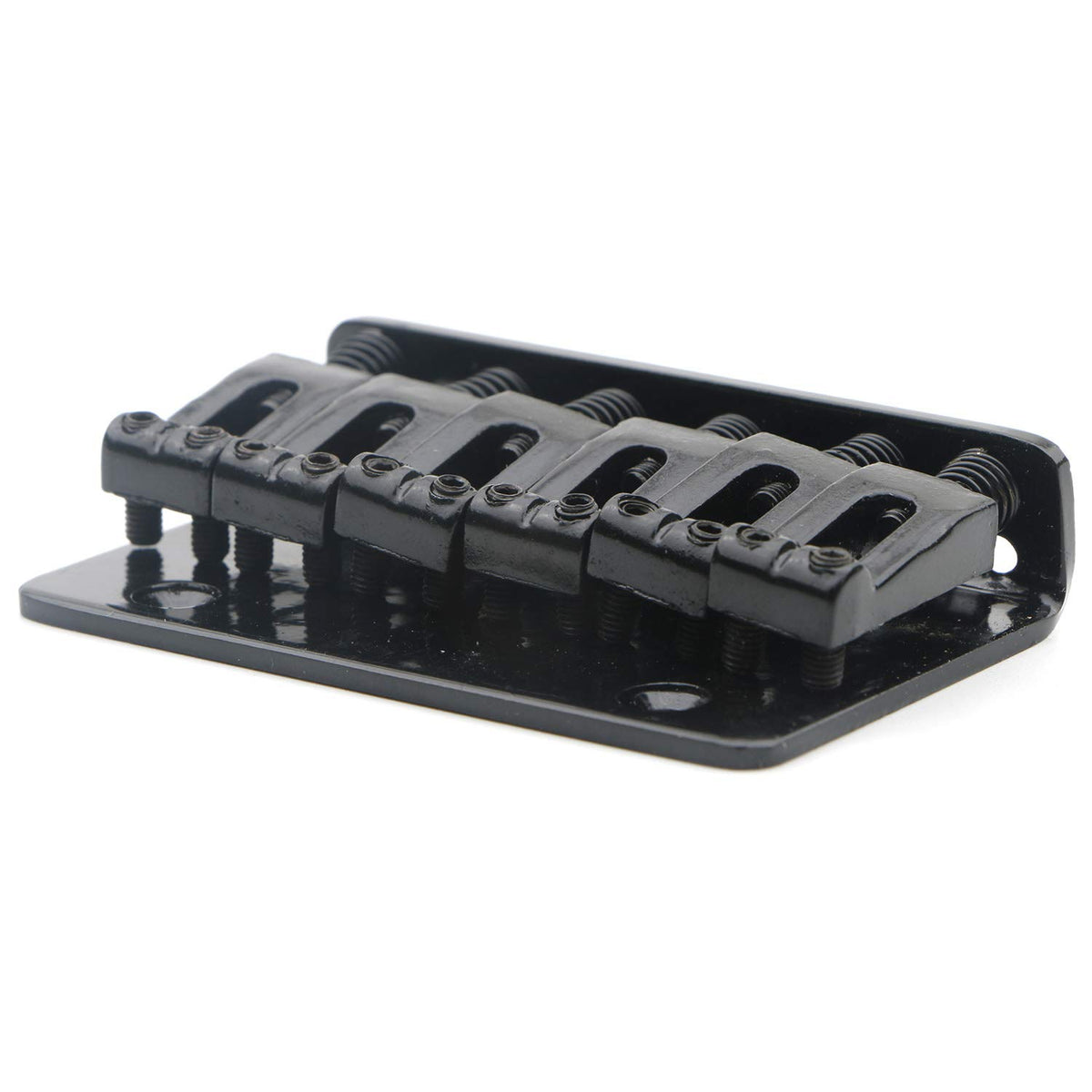 6 String Electric Guitar Hard Tail Bridge Saddle Black Top Load ...