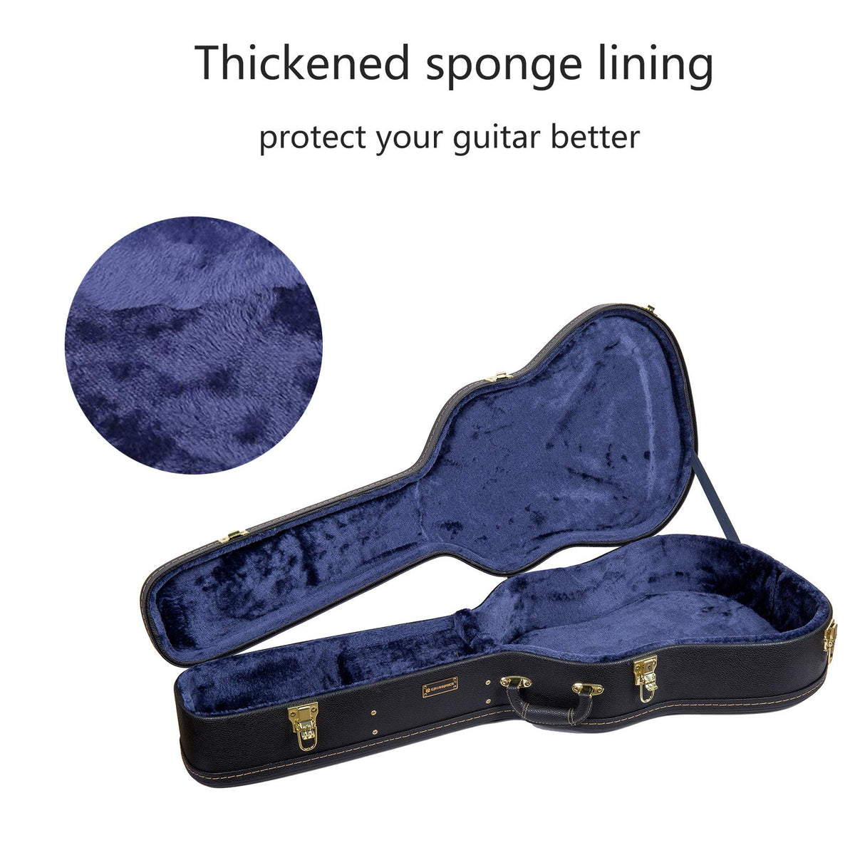 Crossrock Dreadnought Guitar Case For Martin D28, Compatible To Taylor ...