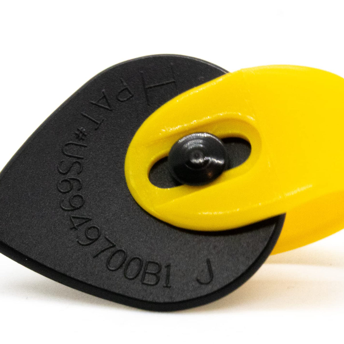 Fred Kelly Picks D5J-H-3 Delrin Bumblebee Jazz Heavy Guitar Pick Small ...