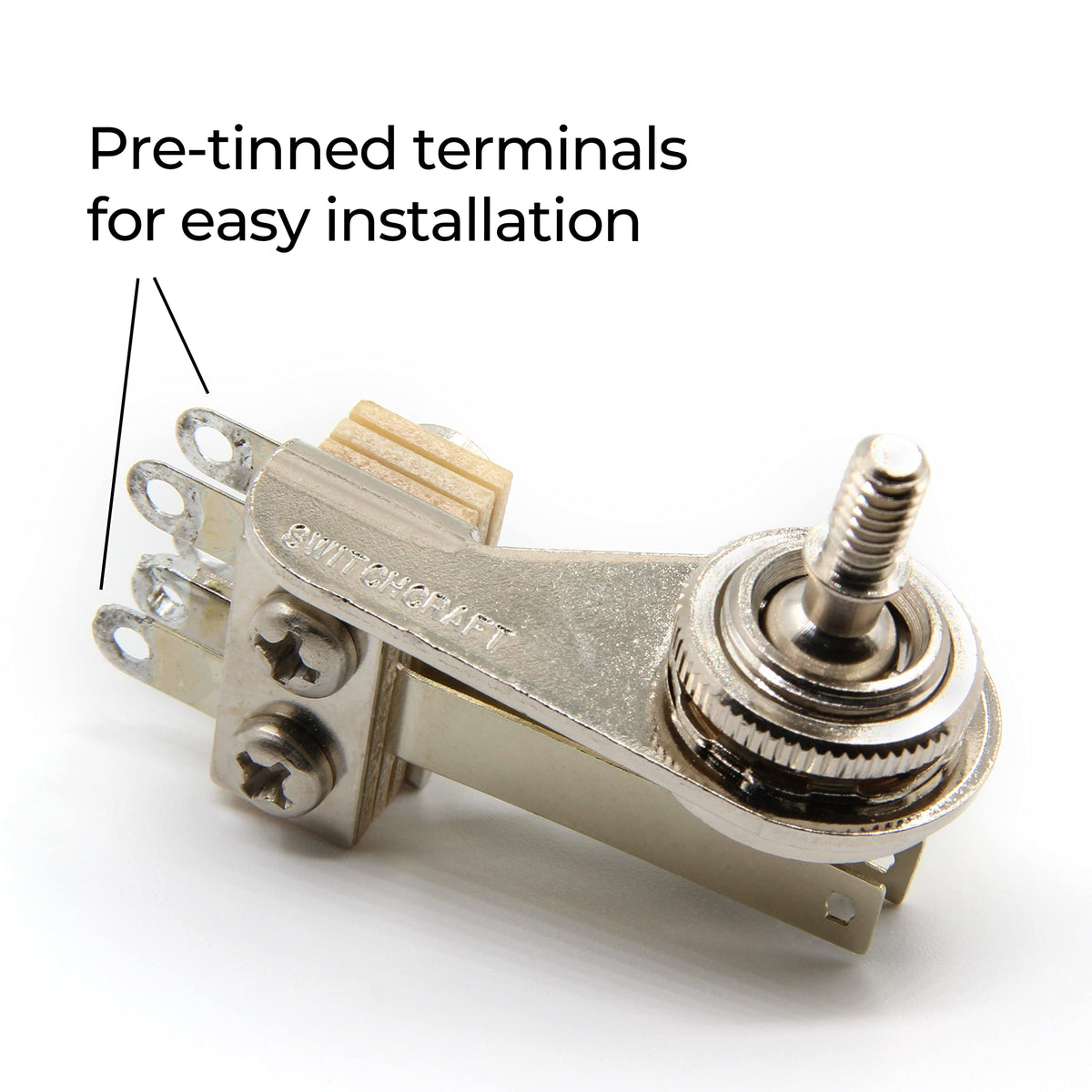 Switchcraft 3-Way Right Angle''L-Type'' Toggle Switch W/Genuine ...