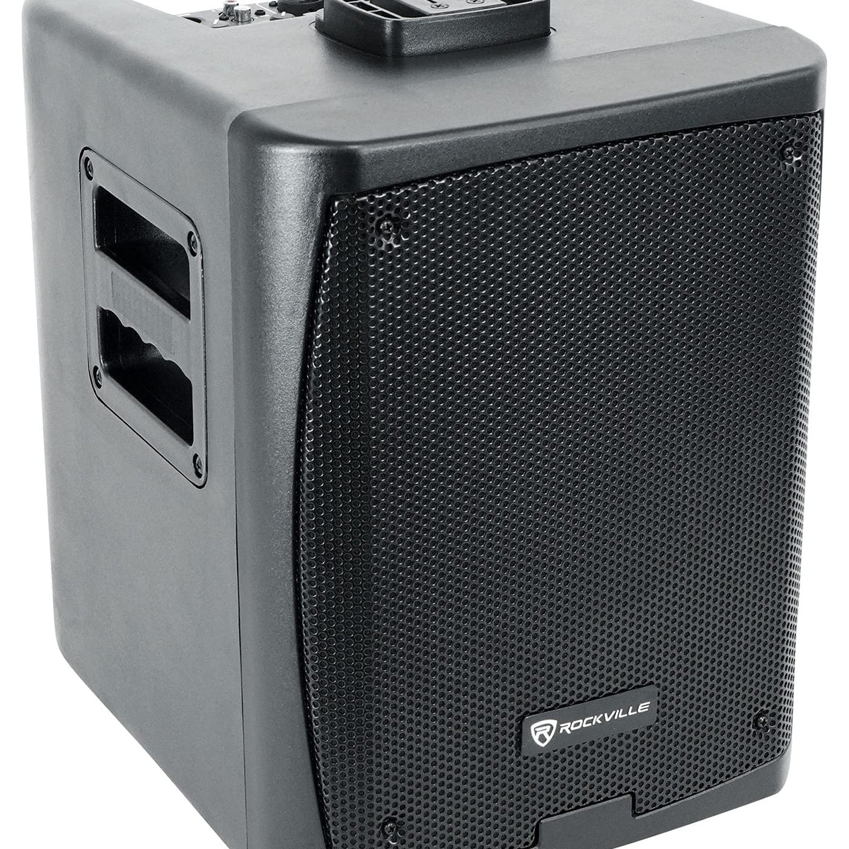 Rockville Titan Portable Array Battery Powered Pa Dj Speaker System W ...