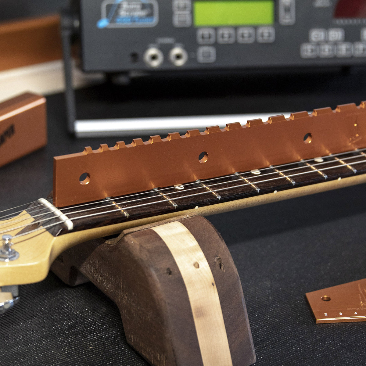 Notched Straight Edge For Fender Scale/Gibson Scale - Guitar Neck Setup ...